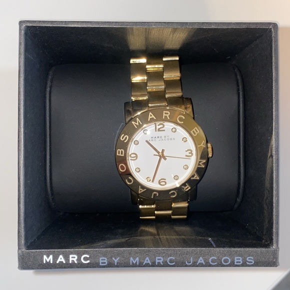 Marc By Marc Jacobs | Accessories | Nwt Yellow Gold Round Face Marc By ...